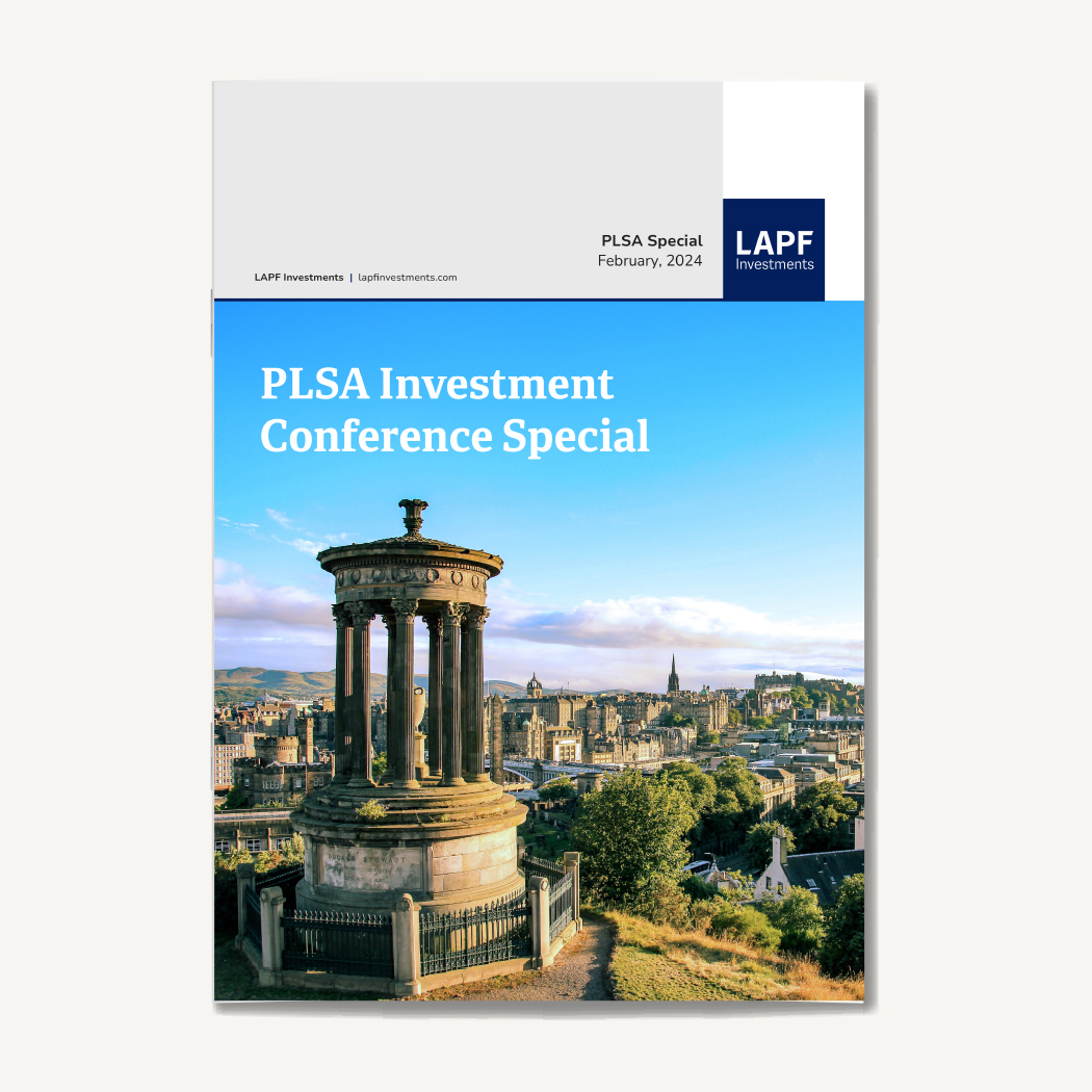 PLSA Investment Conference Special - LAPF Investments